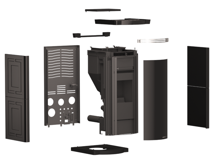 Elegance - Poêle à granulés - Moretti Design